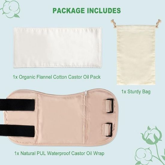 Castor Oil Pack. DEROWN
